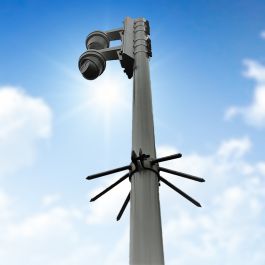 Anti-klimbeugel - Dekker Cameramasten